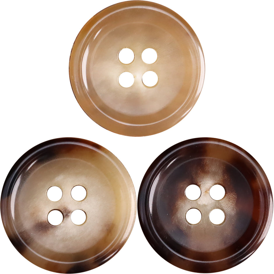 Horn Buttons | Natural & Elegant Buttons for Fashion & Crafts – Lots of ...